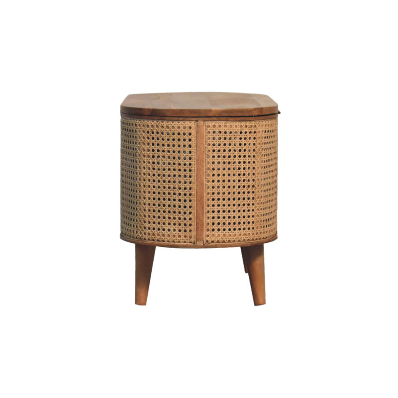 Rattan blanket chest store